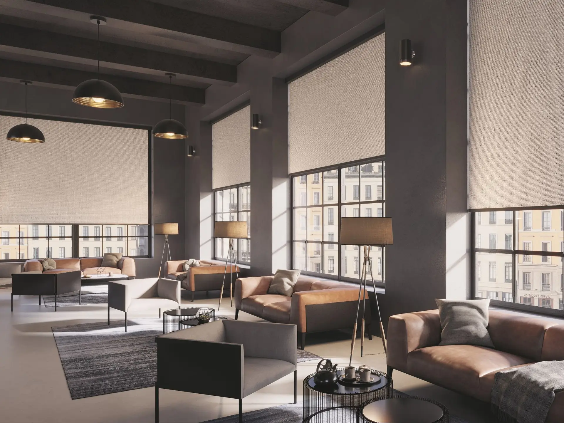 Innenliegende Beschattung - Hölzer Sonnenschutztechnik